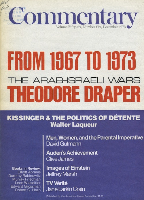 December 1973 – Commentary Magazine