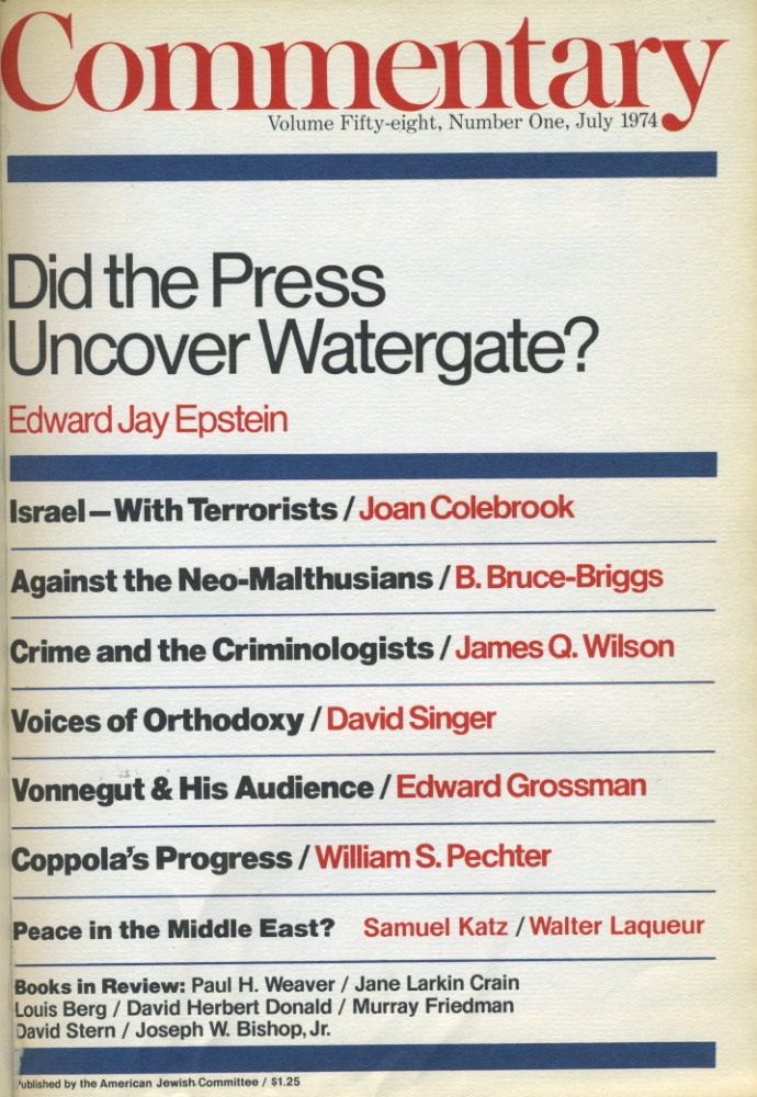 July 1974 – Commentary Magazine