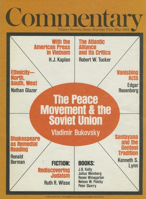 May 1982 – Commentary Magazine