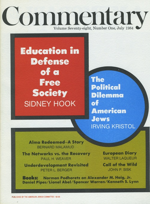 July 1984 – Commentary Magazine