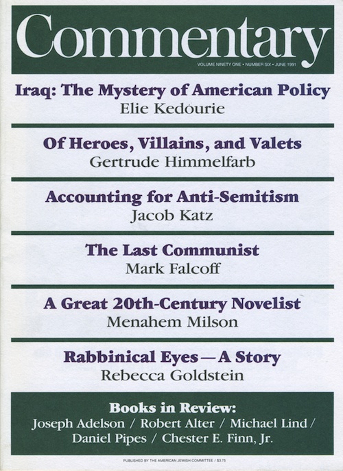 June 1991 – Commentary Magazine