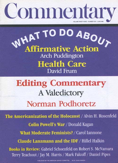 June 1995 – Commentary Magazine