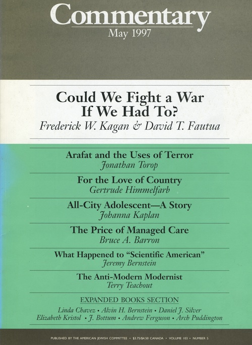 May 1997 – Commentary Magazine