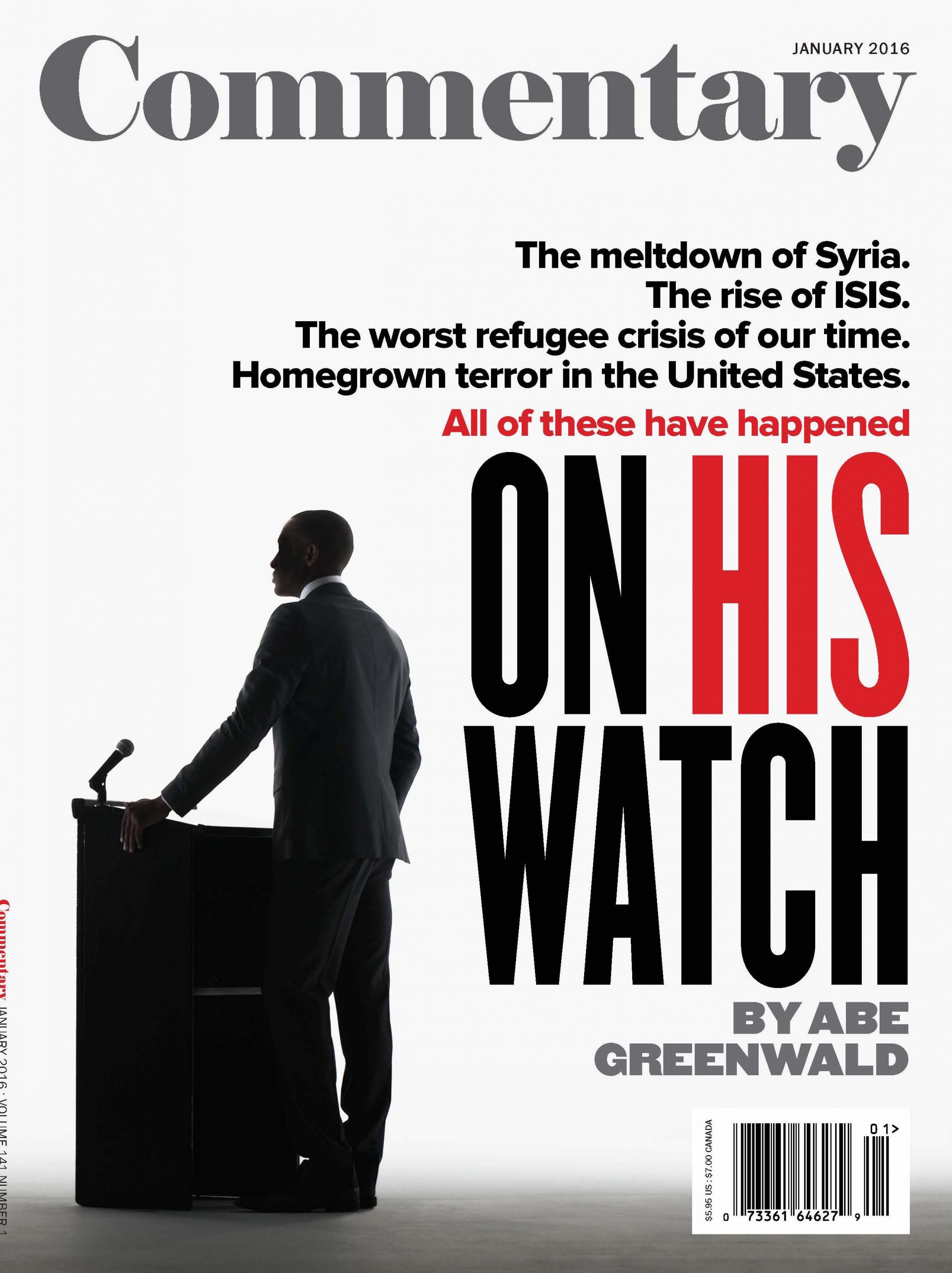 January 2016 – Commentary Magazine