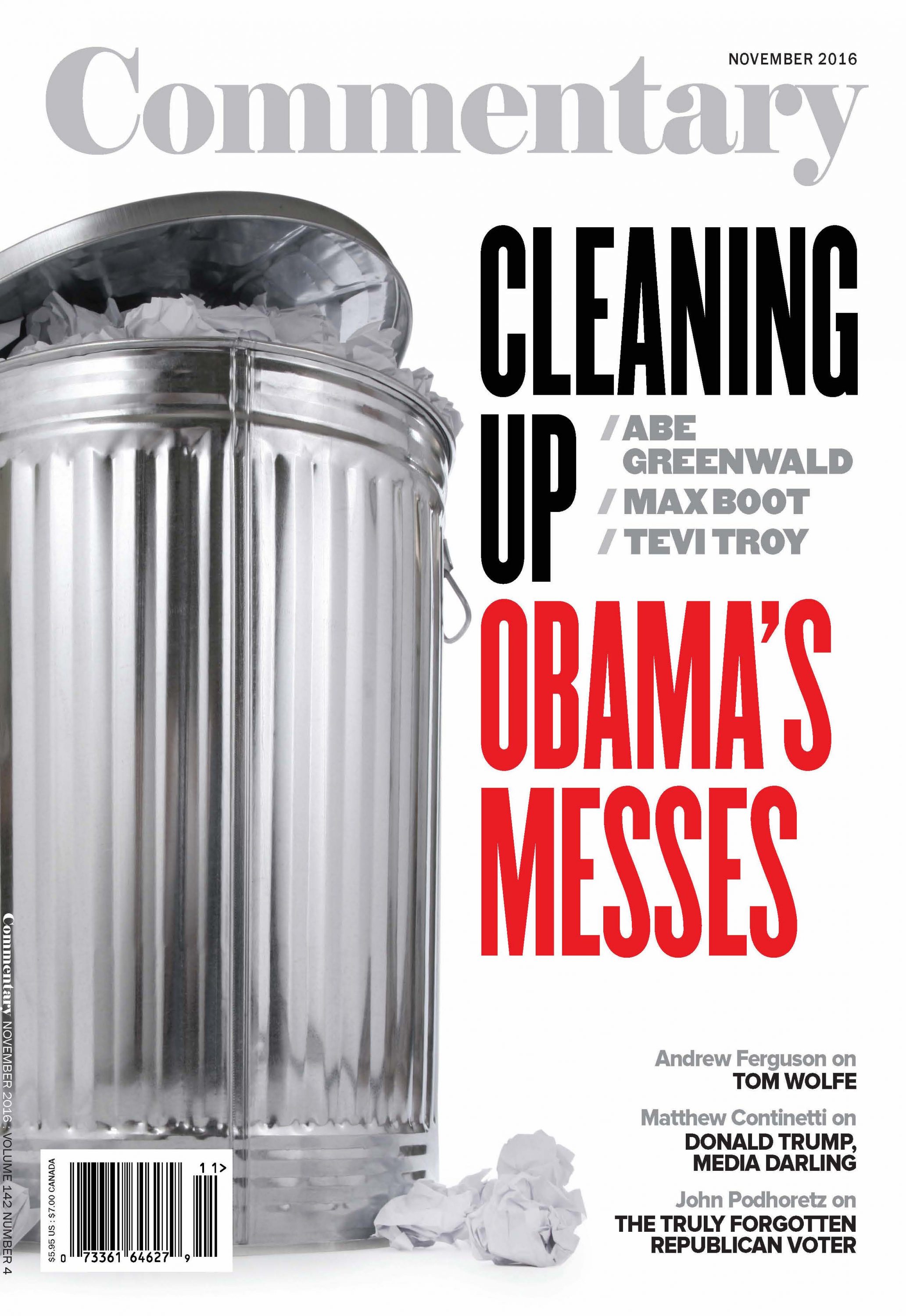 November 2016 - Commentary Magazine