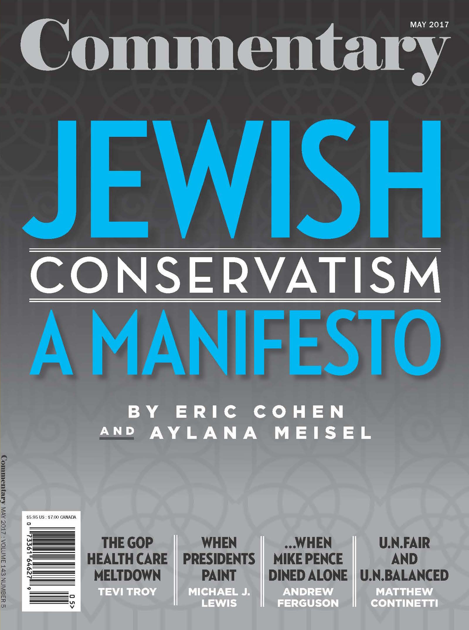 May 2017 – Commentary Magazine